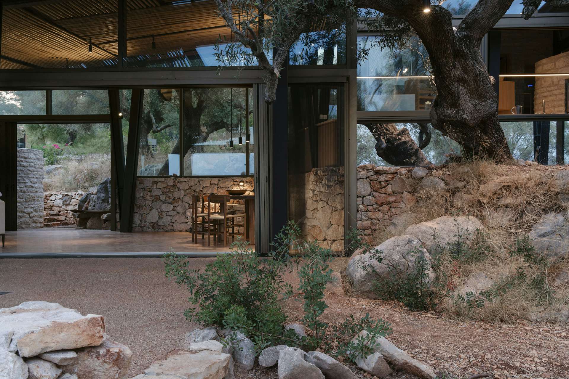 A Cluster of Earthy, Stone-Built Huts Form a Far-Out Retreat in Greece ...
