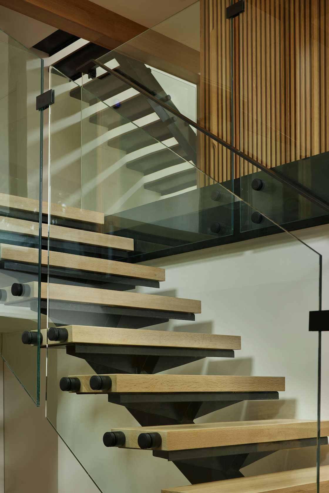 Photo 5 of 25 in Before & After: A Big Stair Moment Steps Up a ’90s ...