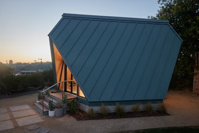 Photo 1 of 11 in These $300K Prefab Cabins Are Designed to Withstand ...