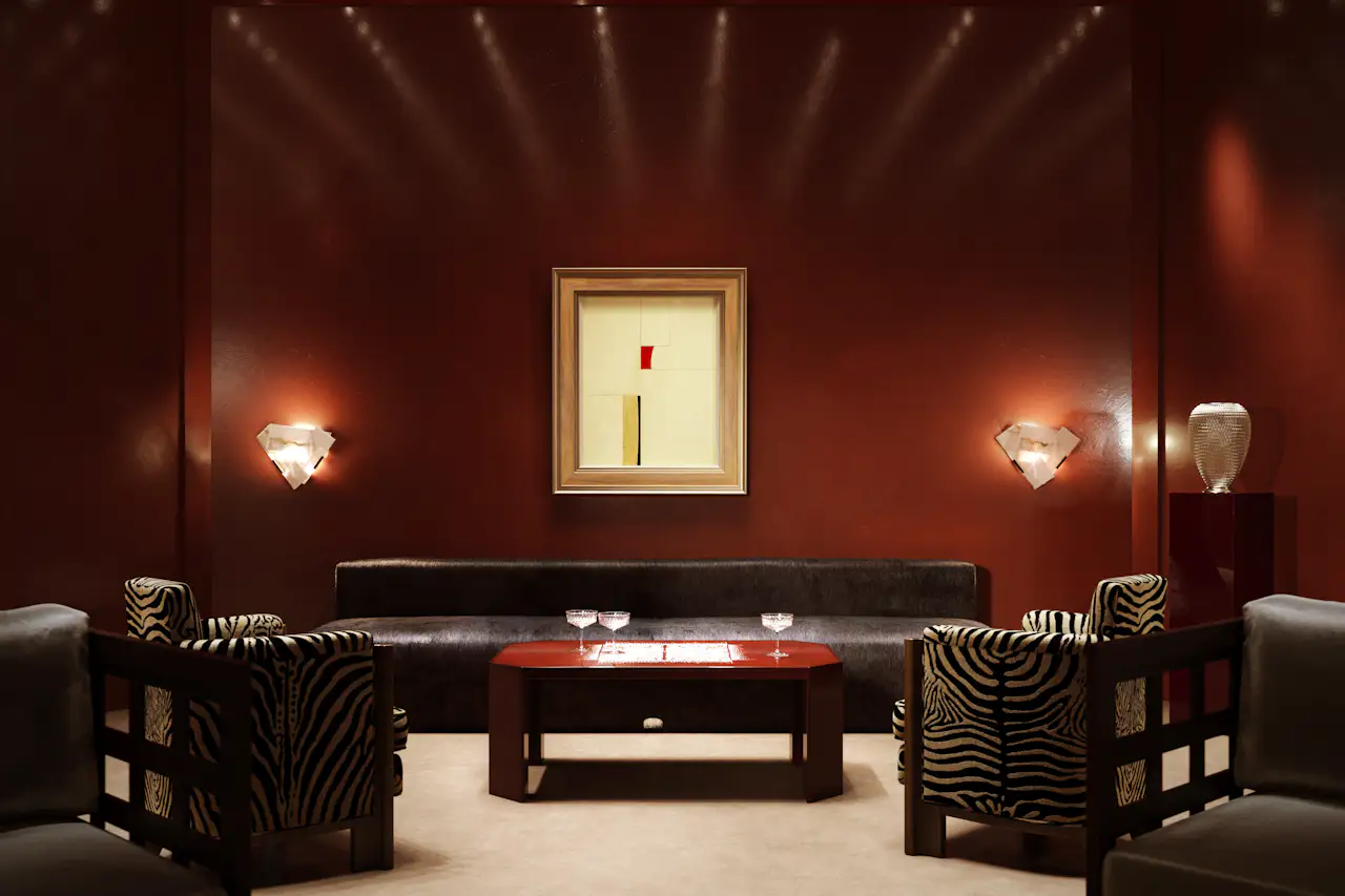 Red Lounge (15 Photos) - Dwell