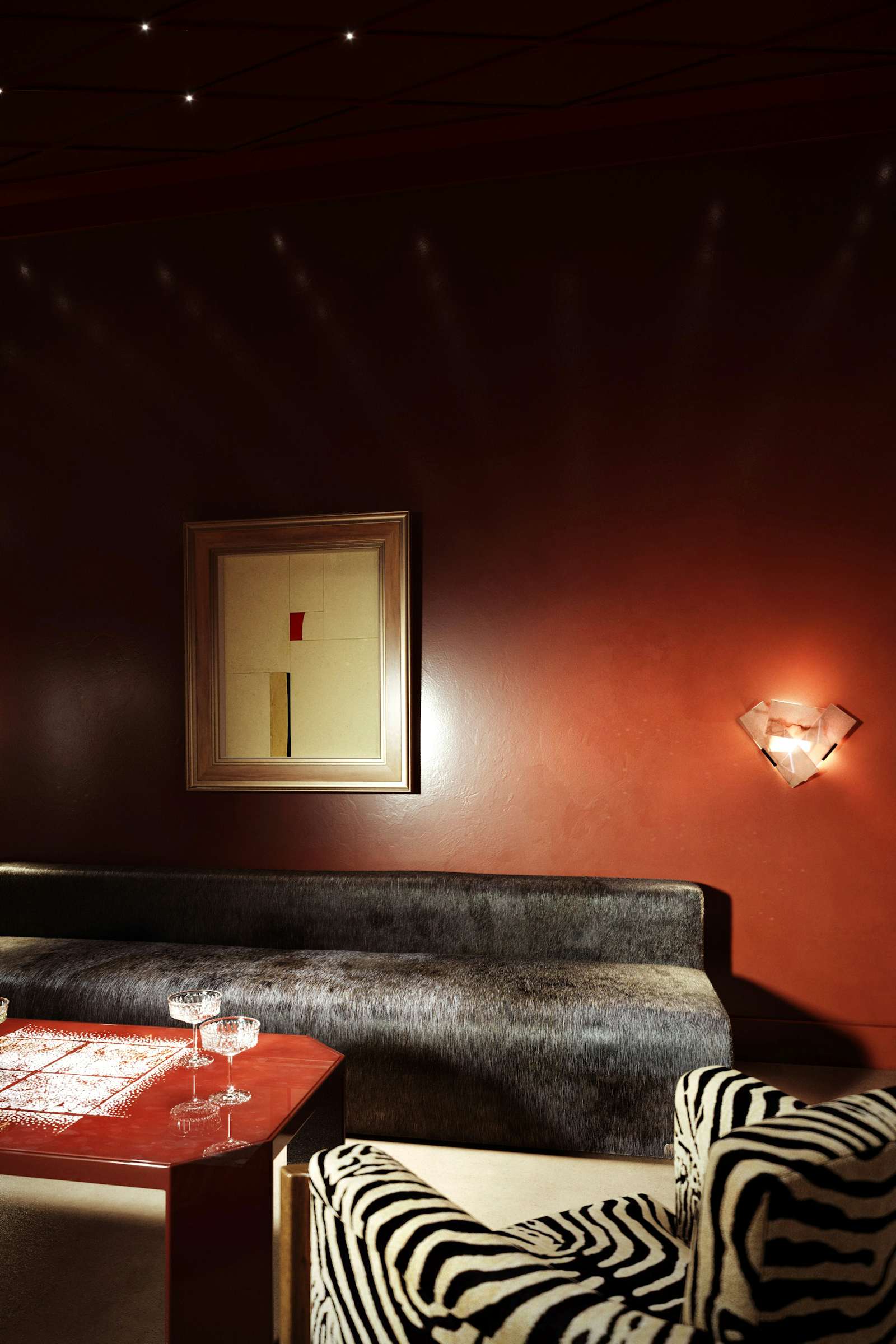 Red Lounge (15 Photos) - Dwell