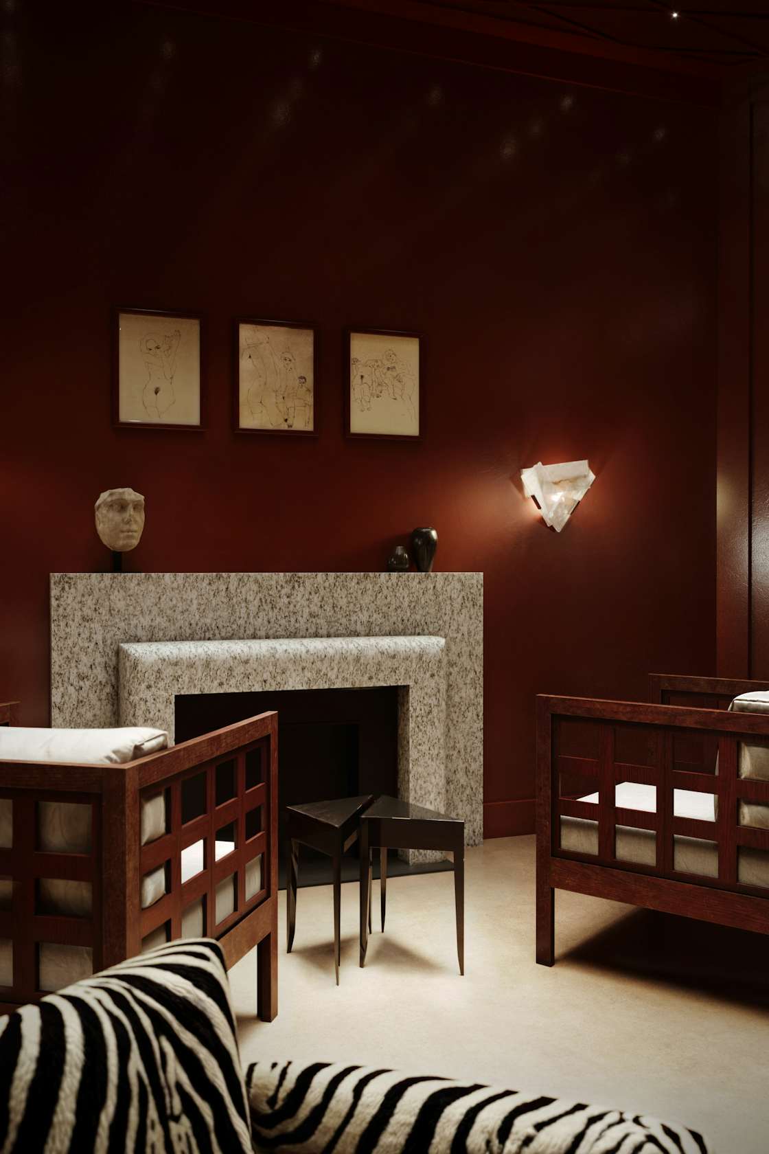 Photo 4 of 15 in Red Lounge by Sacha Ore - Dwell