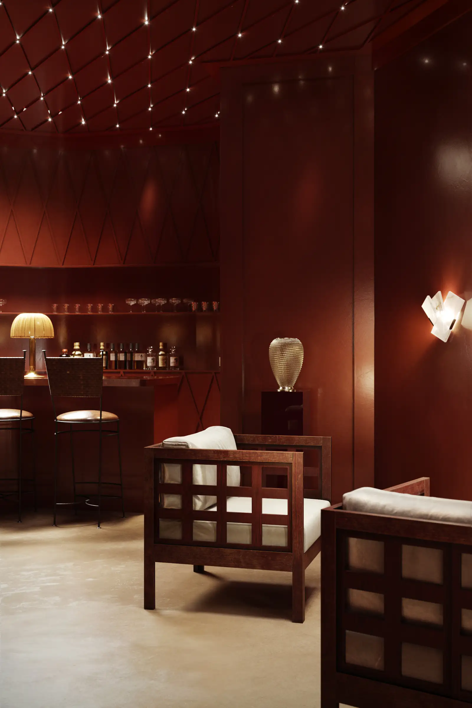 Red Lounge (15 Photos) - Dwell