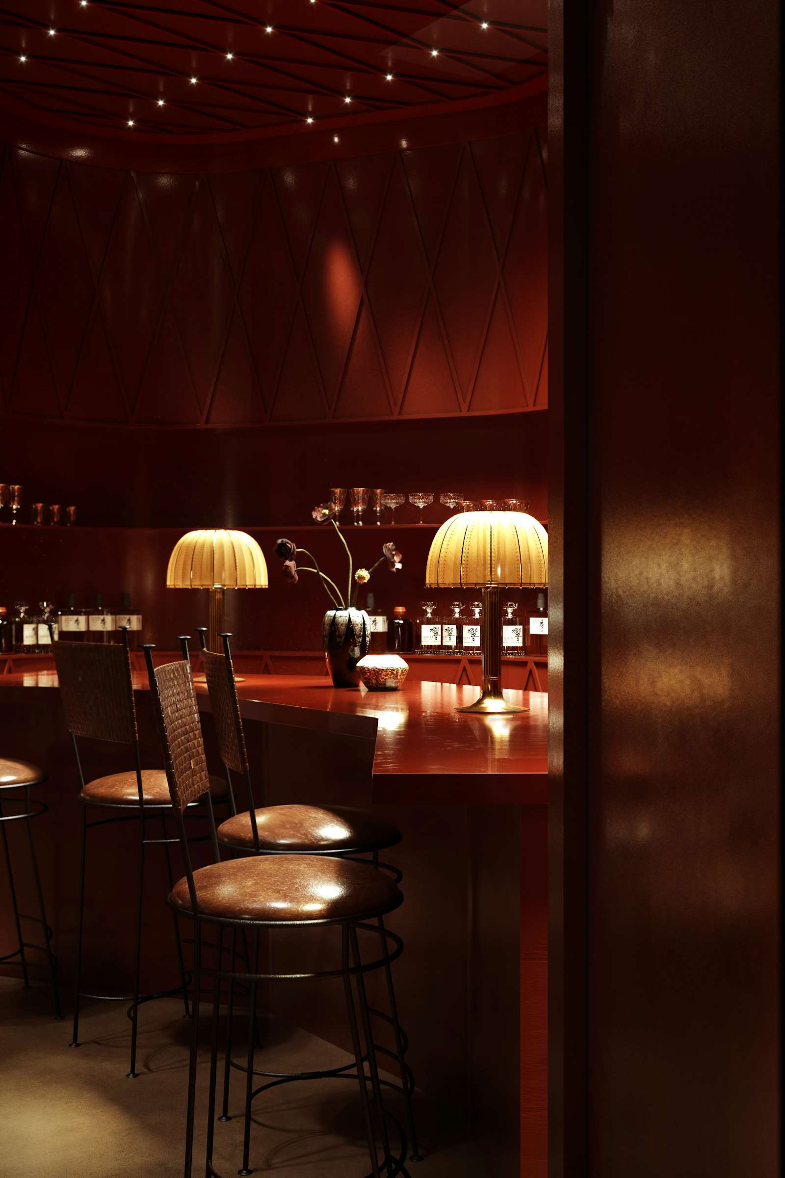 Photo 7 of 15 in Red Lounge by Sacha Ore - Dwell