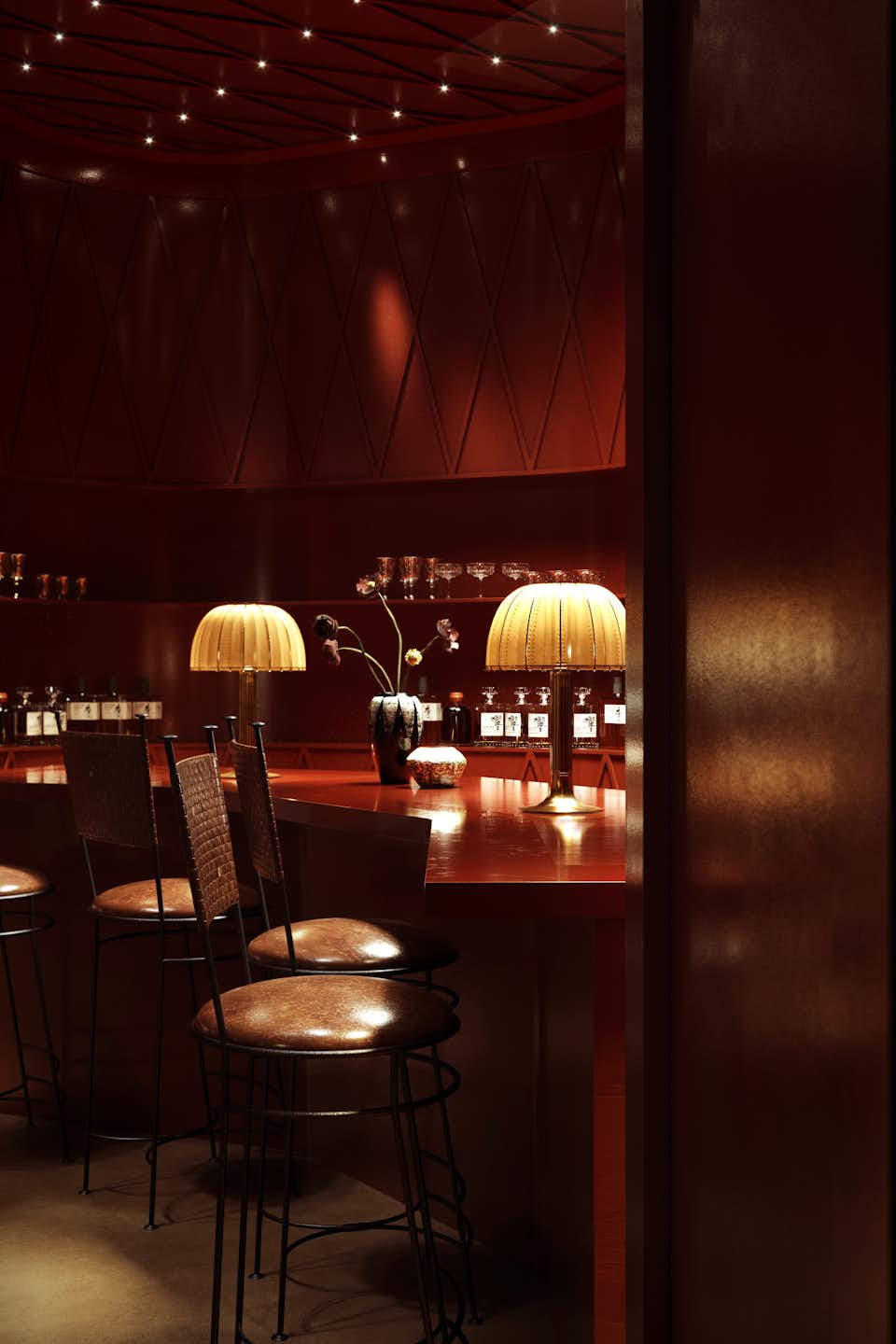 Photo 6 of 15 in Red Lounge by Sacha Ore - Dwell