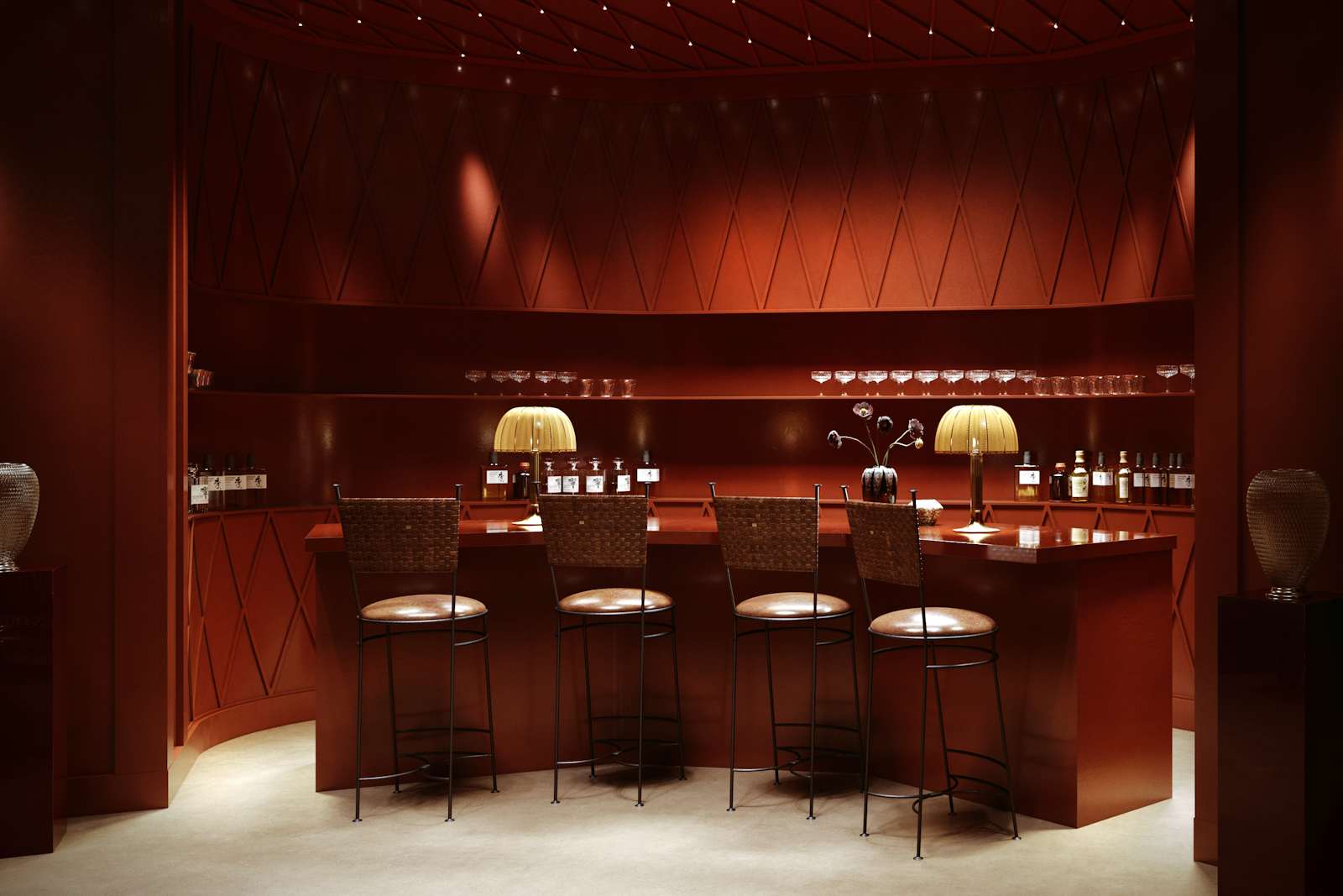 Photo 14 of 15 in Red Lounge by Sacha Ore - Dwell